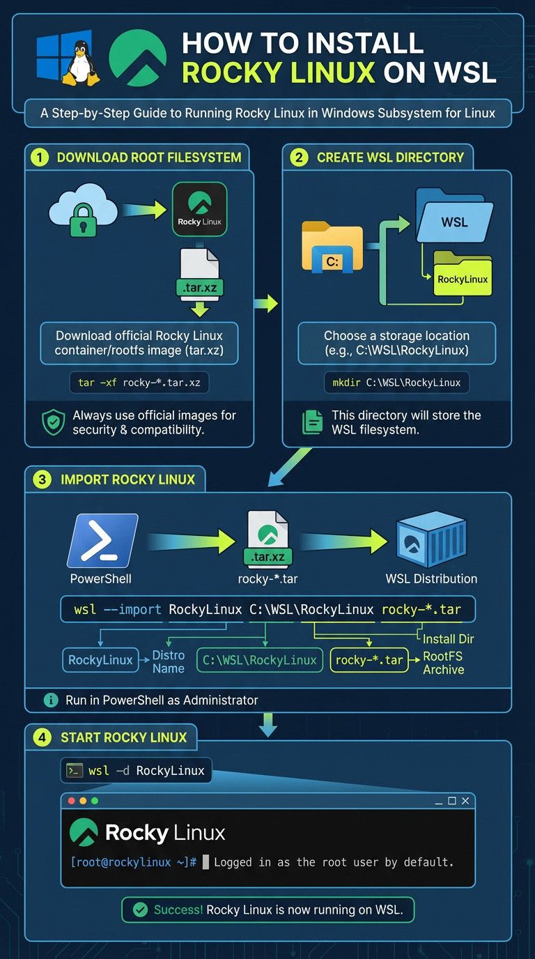 How to Install Rocky Linux 10/9/8 on USB & VMware – Step-by-Step Guide