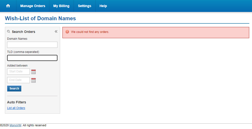 How to Use and Manage the Domain Control Panel