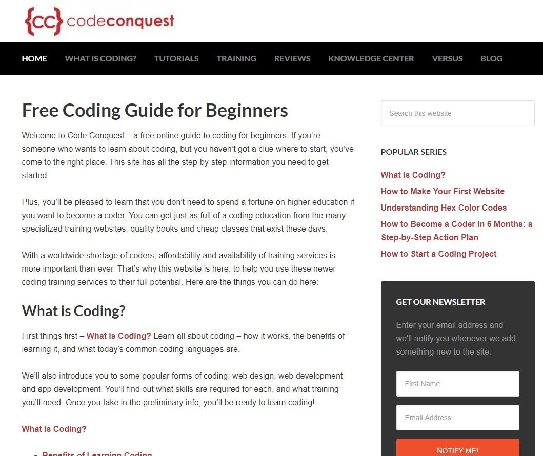 35 Sites To Learn Coding For Free