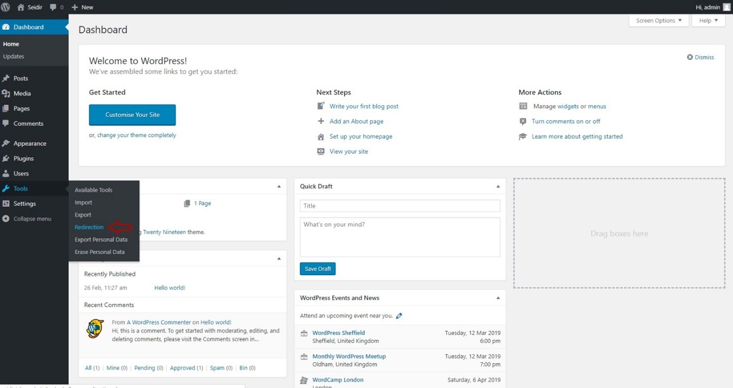 How To Set Up Redirection In Wordpress