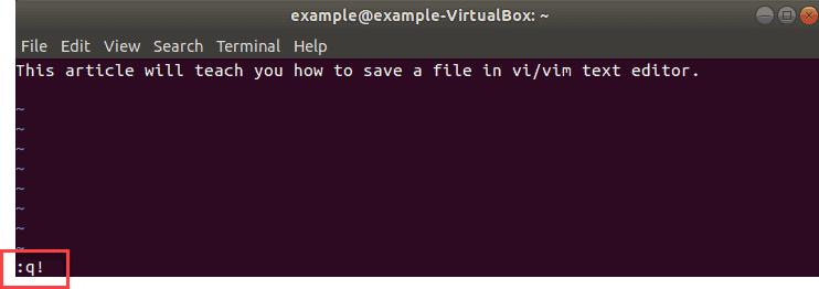  How To Save And Exit In VIM Editor Save VIM Exit VIM 