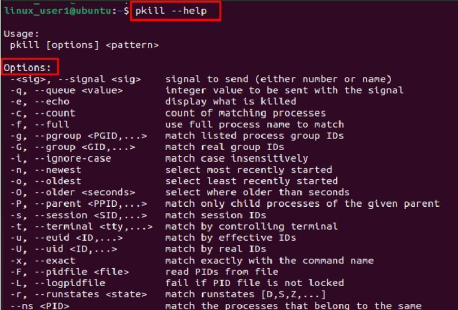 How To Use The Kill Process In Ubuntu