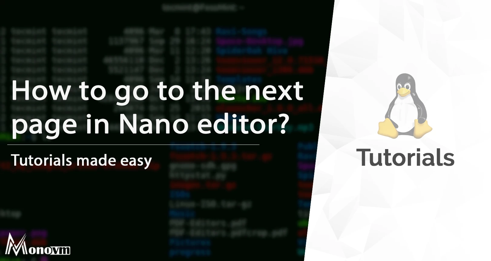 How To Go Next Page In Nano Nano Page Down Page Up 